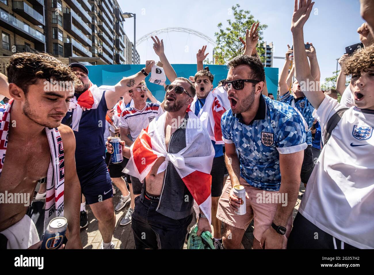 Wembley Stadium, London, UK. 13th June, 2021. PHOTO: JEFF GILBERT 13th ...