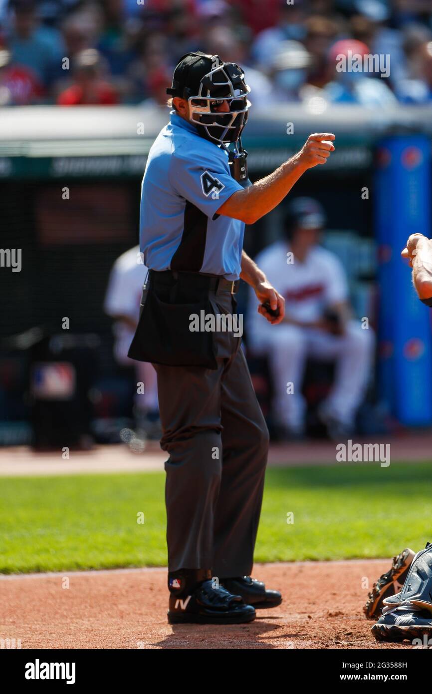 Baseball home plate umpire signals High Resolution Stock Photography ...