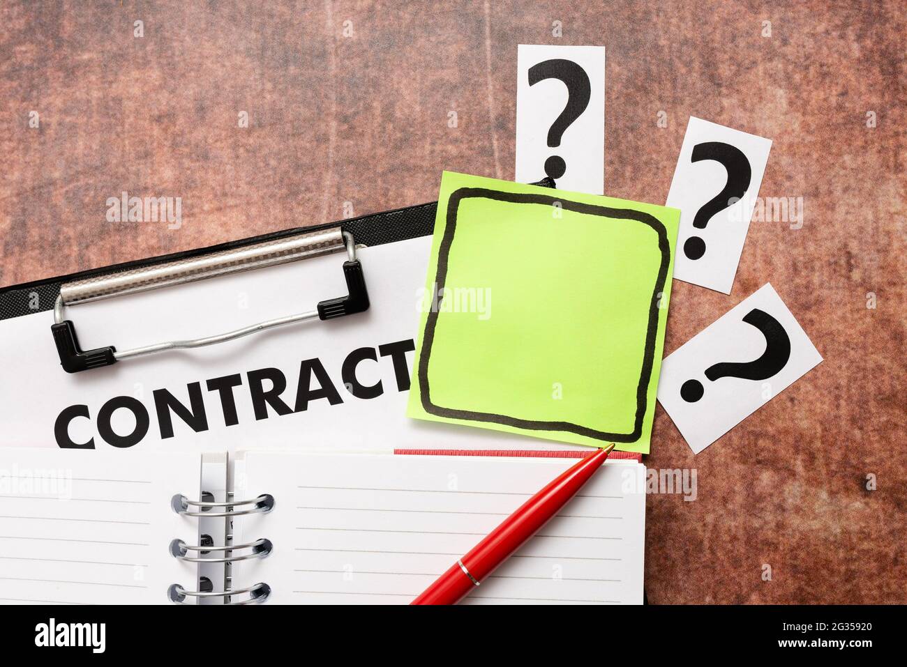 Drafting New Contract, Creating Agreement Message, Taking Important ...