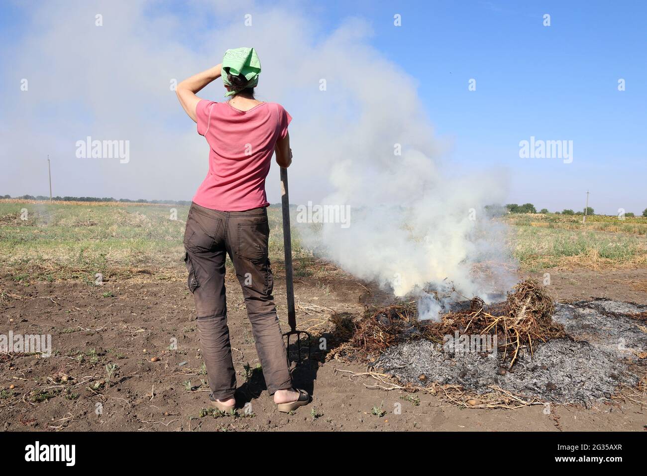 Rural air pollution hi-res stock photography and images - Alamy