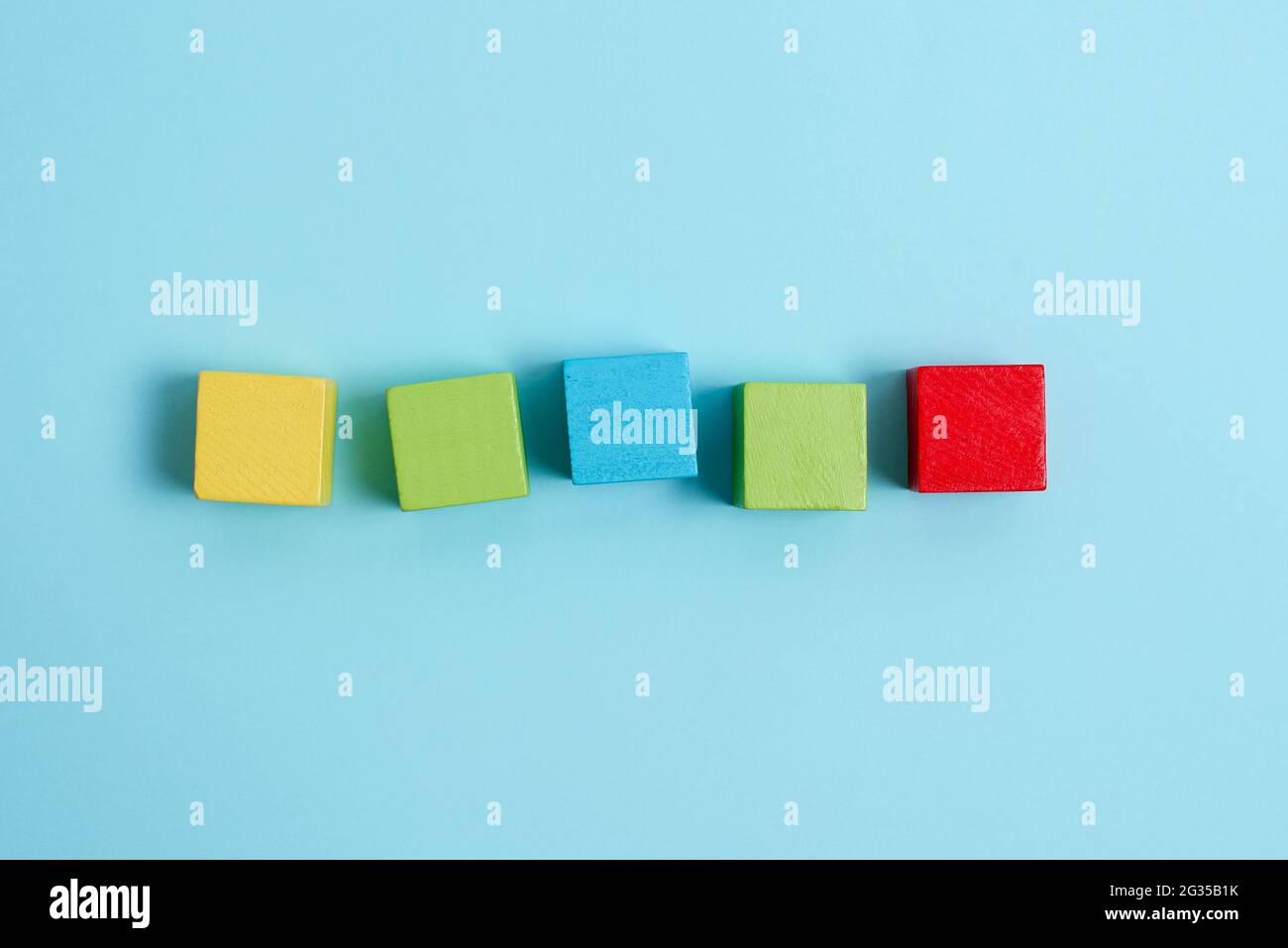 Sample Cube Rectangular Boxes Polished With Multi-Colour Symbolizing ...