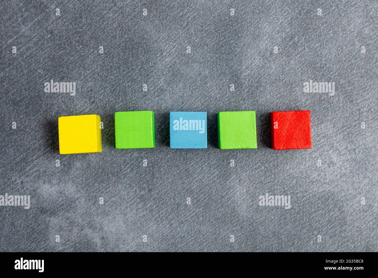 Sample Cube Rectangular Boxes Polished With Multi-Colour Symbolizing ...