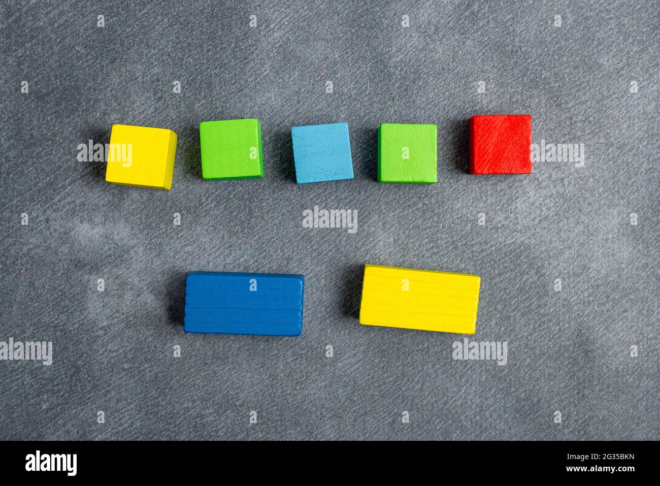 Sample Cube Rectangular Boxes Polished With Multi-Colour Symbolizing ...