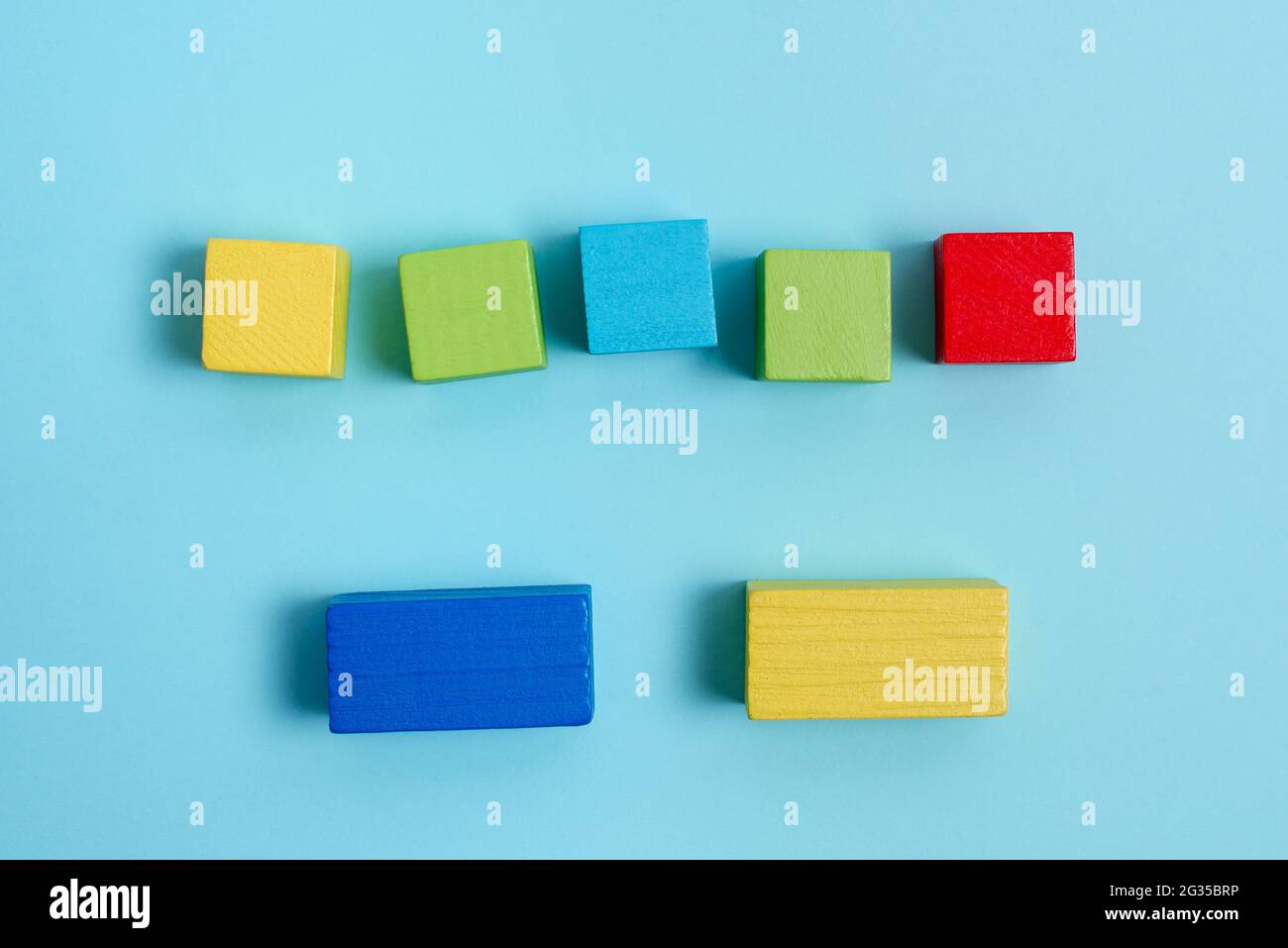 Sample Cube Rectangular Boxes Polished With Multi-Colour Symbolizing ...