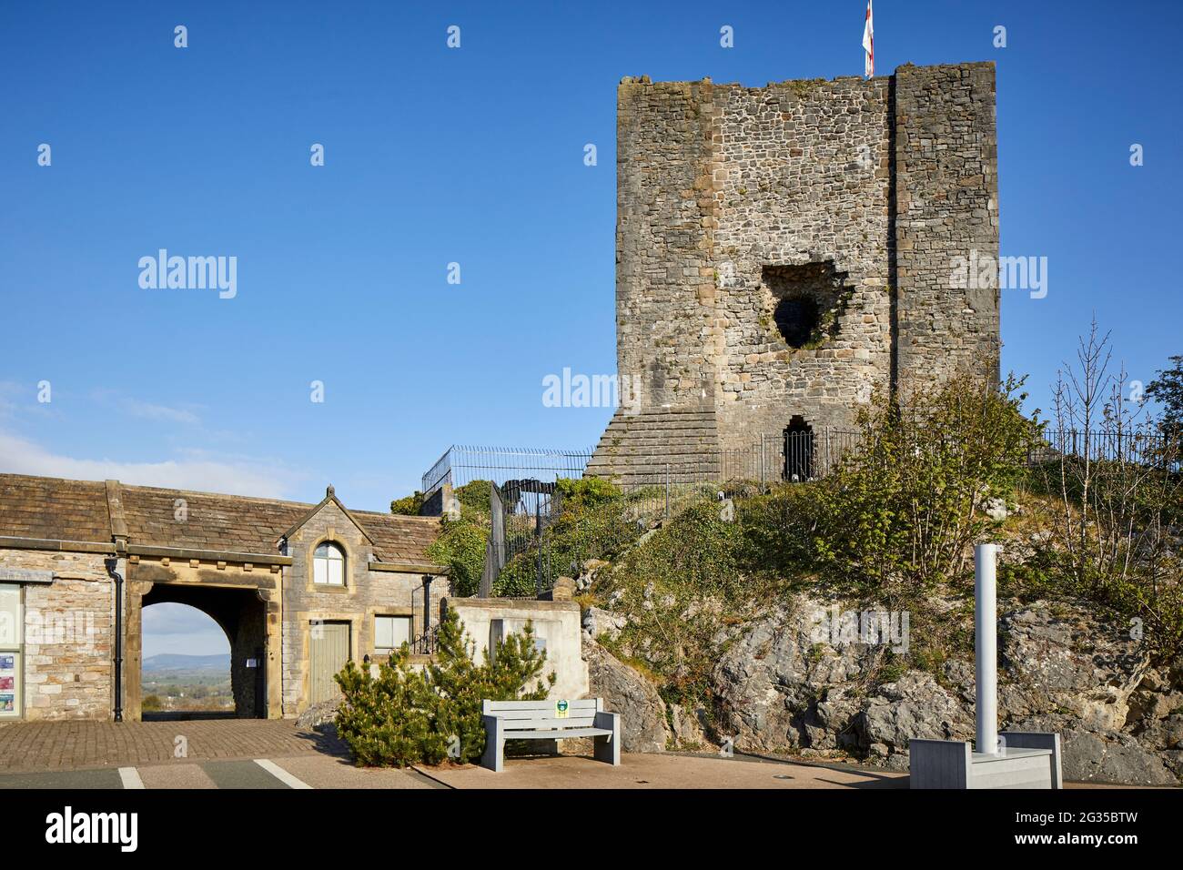 Clitheroe castle lancashire hi-res stock photography and images - Alamy