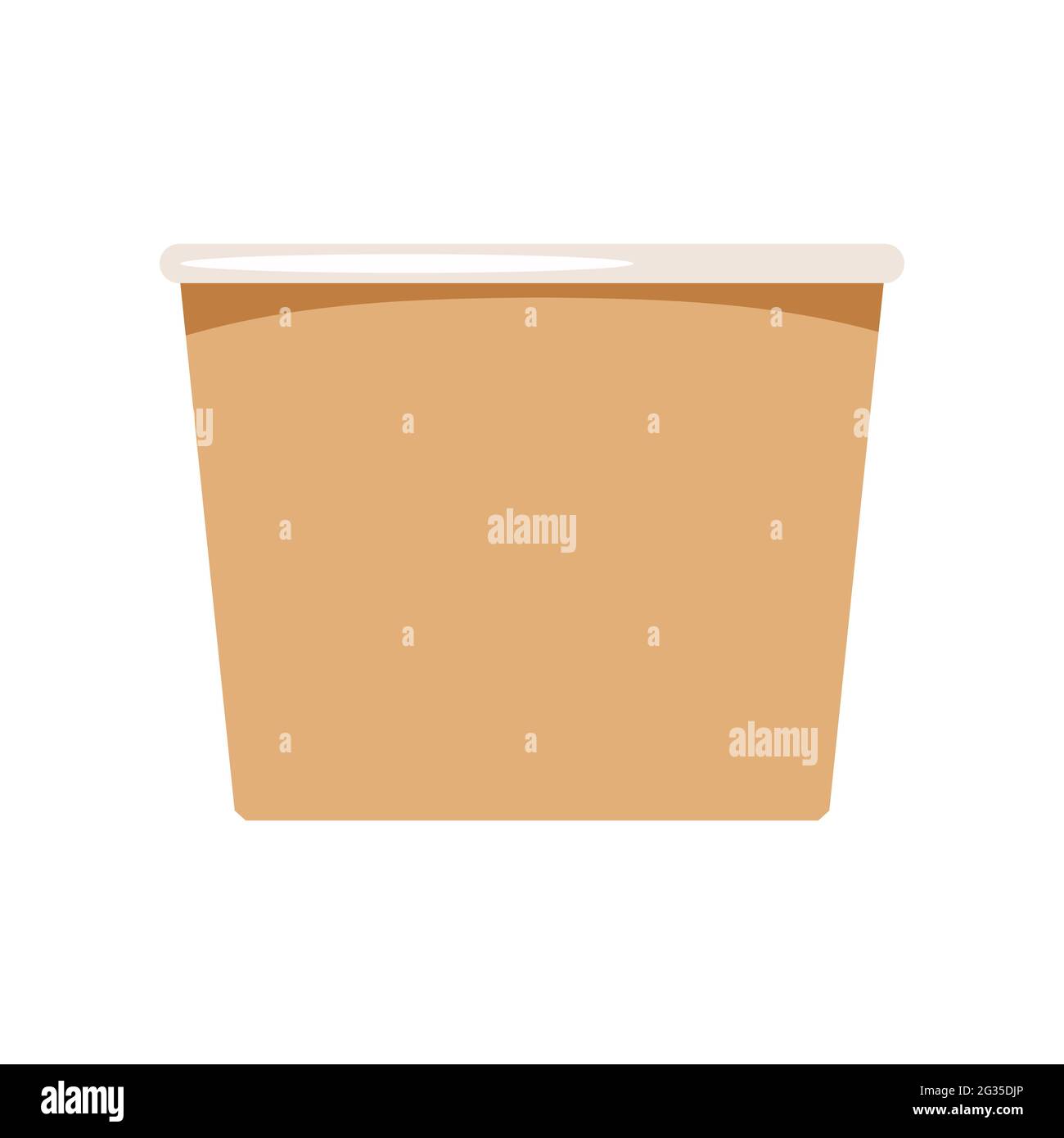 Yogurt clip art cartoon illustration hi-res stock photography and ...