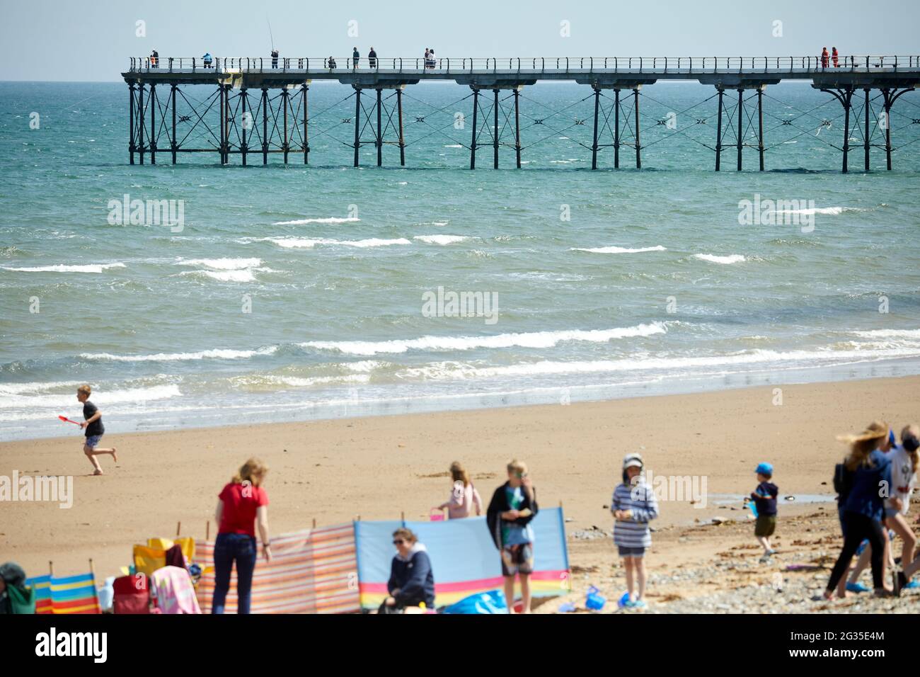 Saltburn-by-the-Sea, seaside town in Redcar and Cleveland, North ...