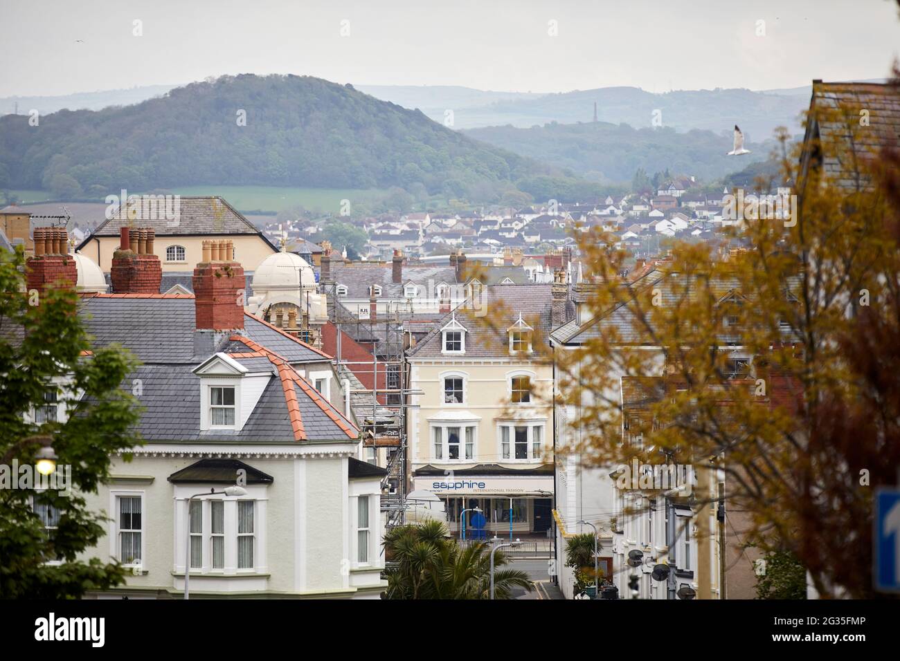 Llandudno town centre hi-res stock photography and images - Alamy