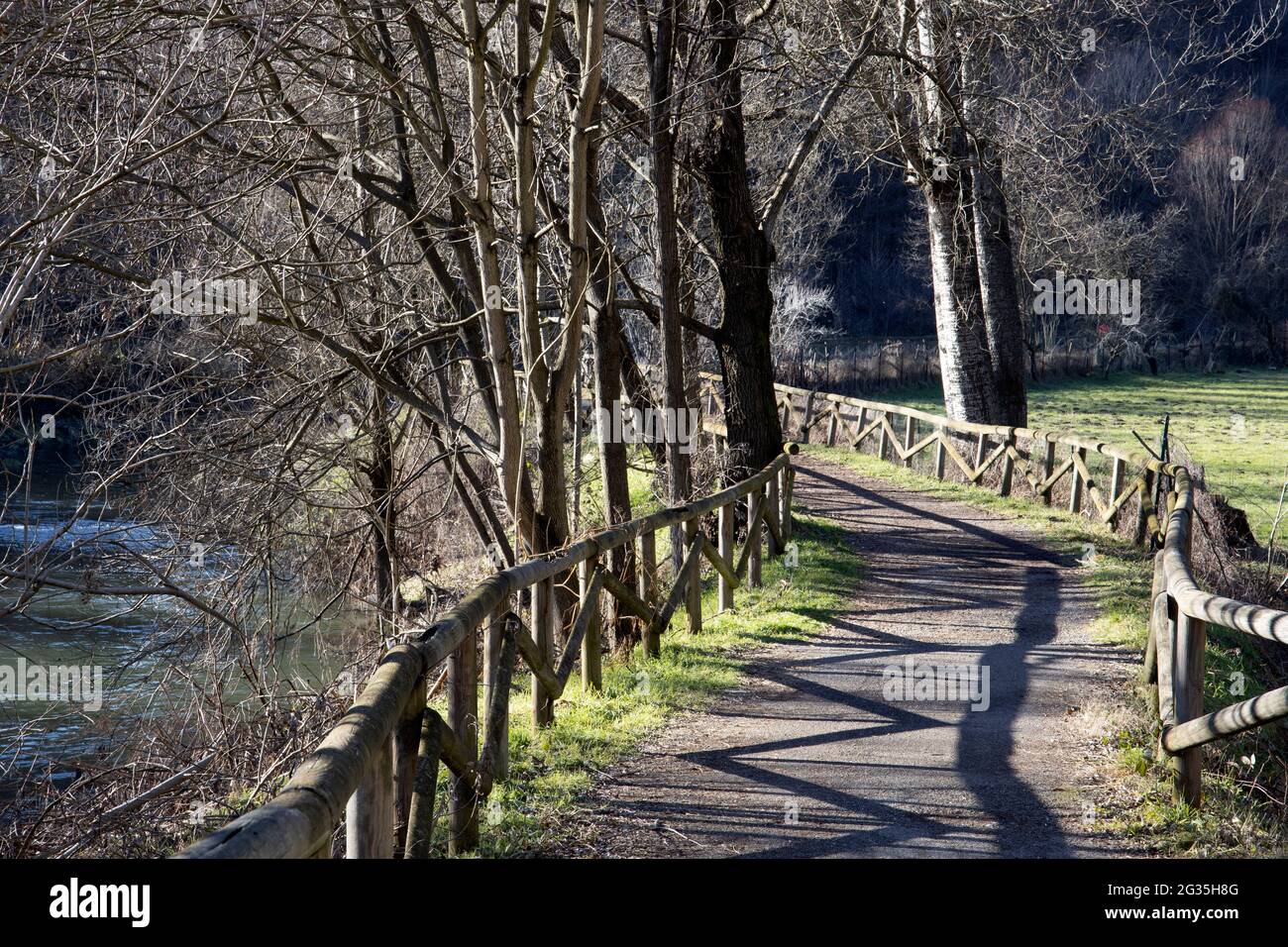 Olona Valley view and landscape Stock Photo - Alamy