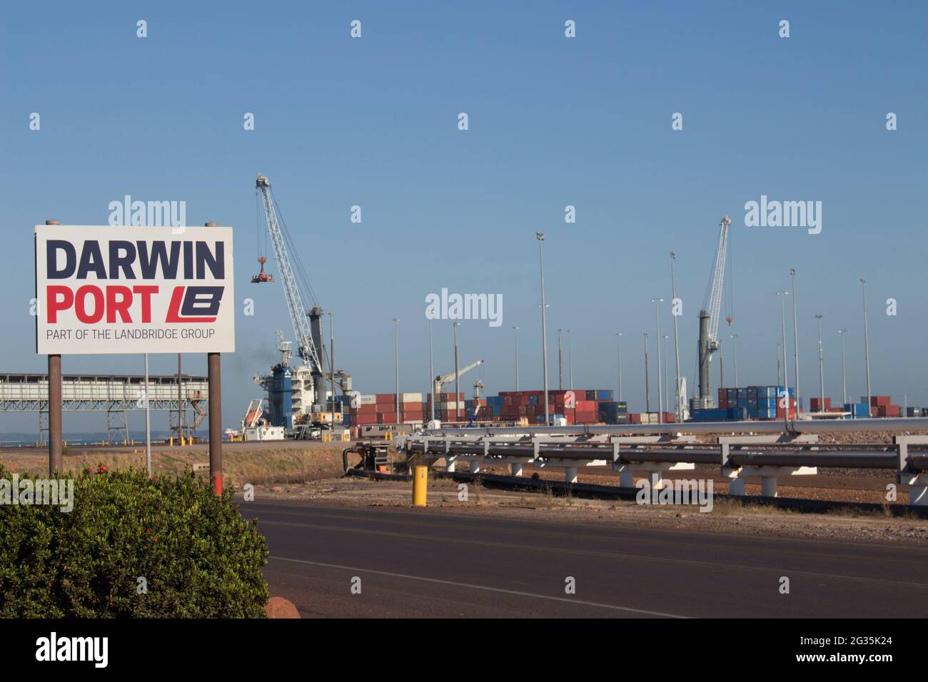 Darwin port landbridge hi-res stock photography and images - Alamy
