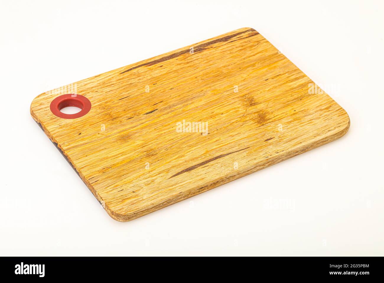 Natural Wooden board for cutting in the kinchen Stock Photo - Alamy