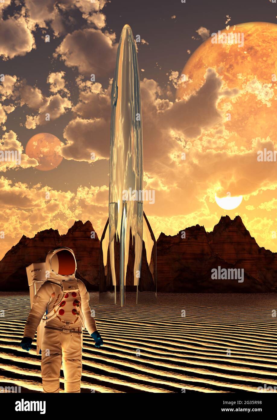 Space Exploration 1950s Ads