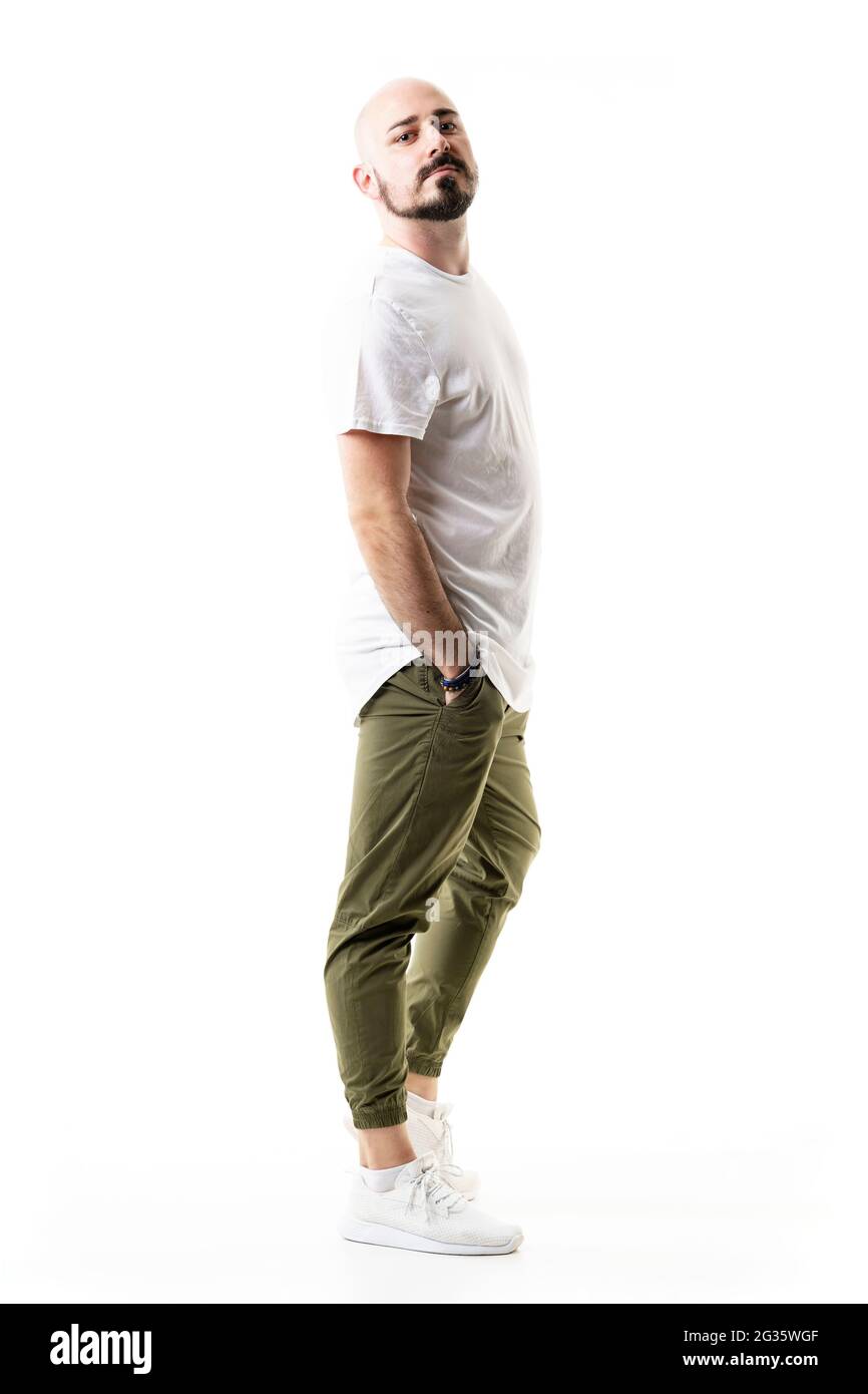 Man posing in street Cut Out Stock Images & Pictures - Alamy