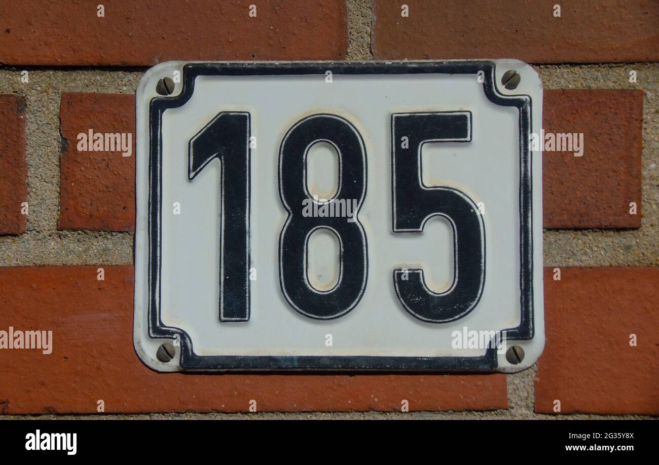 Number 185 hi-res stock photography and images - Alamy