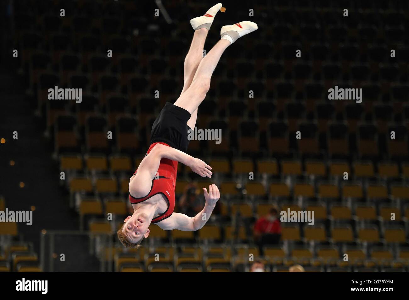 Munich, Deutschland. 12th June, 2021. Nils DUNKEL (GER), action on the ...