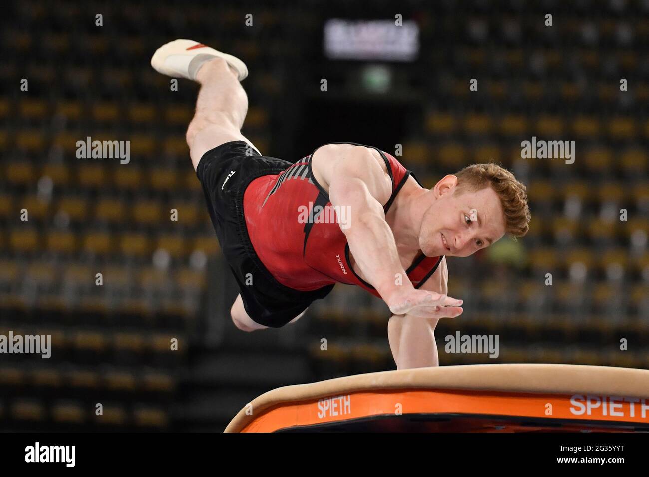 Munich, Deutschland. 12th June, 2021. Nils DUNKEL (GER), action at the ...