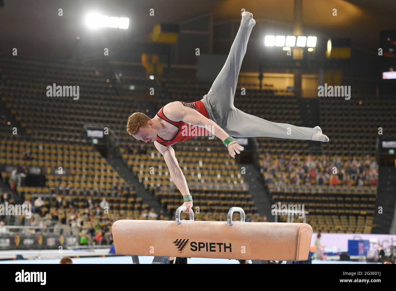 Munich, Deutschland. 12th June, 2021. Nils DUNKEL (GER), action on the ...