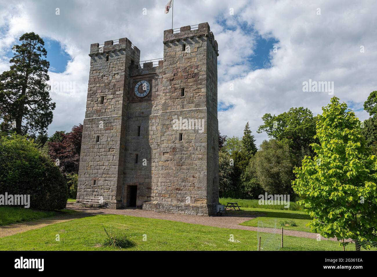 Preston Tower is a fourteenth-century pele tower in Preston ...