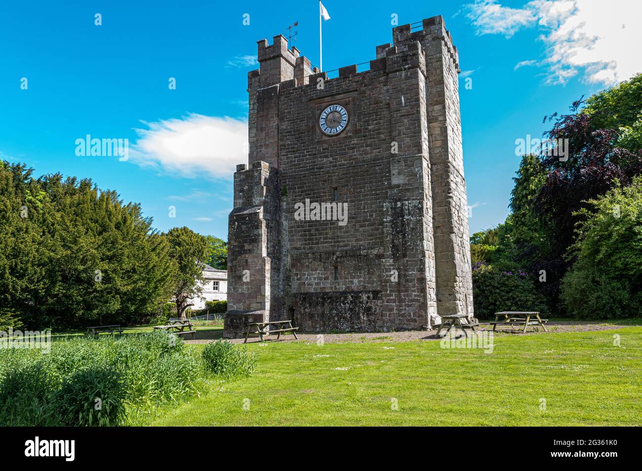Preston Tower is a fourteenth-century pele tower in Preston ...