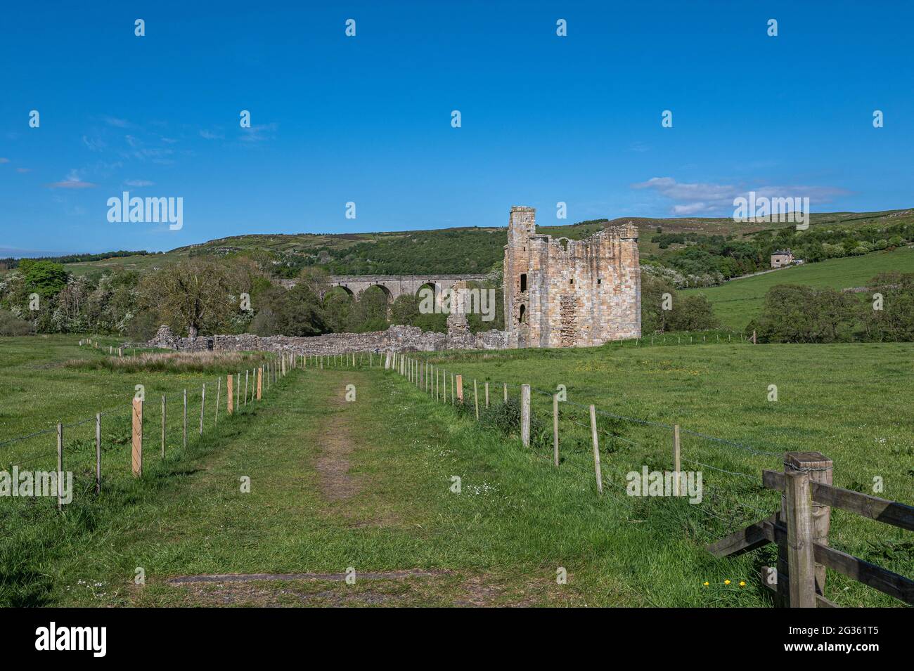 Edlingham Castle is a small ruin of a castle in Edlingham ...