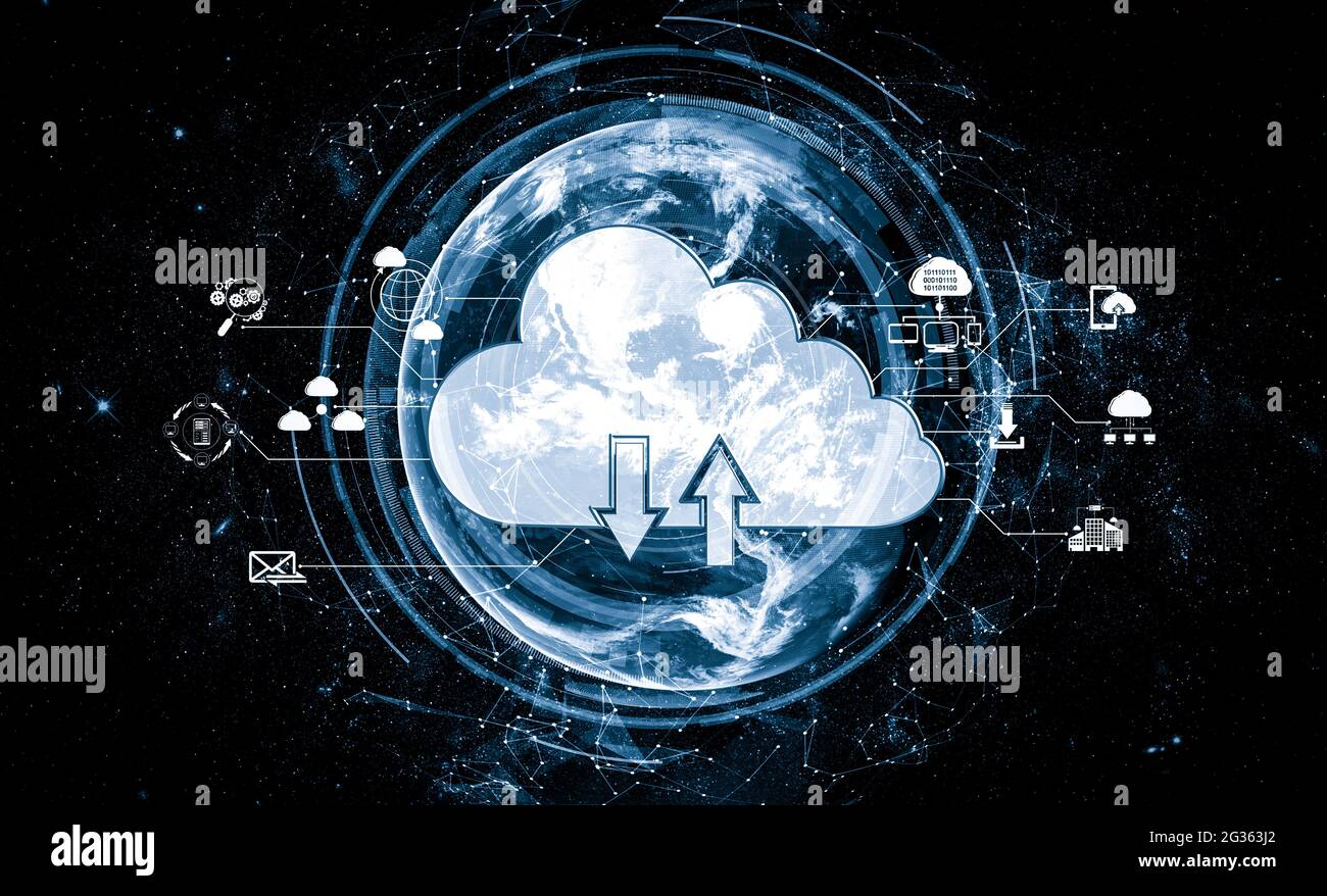 Cloud computing technology and online data storage in innovative ...