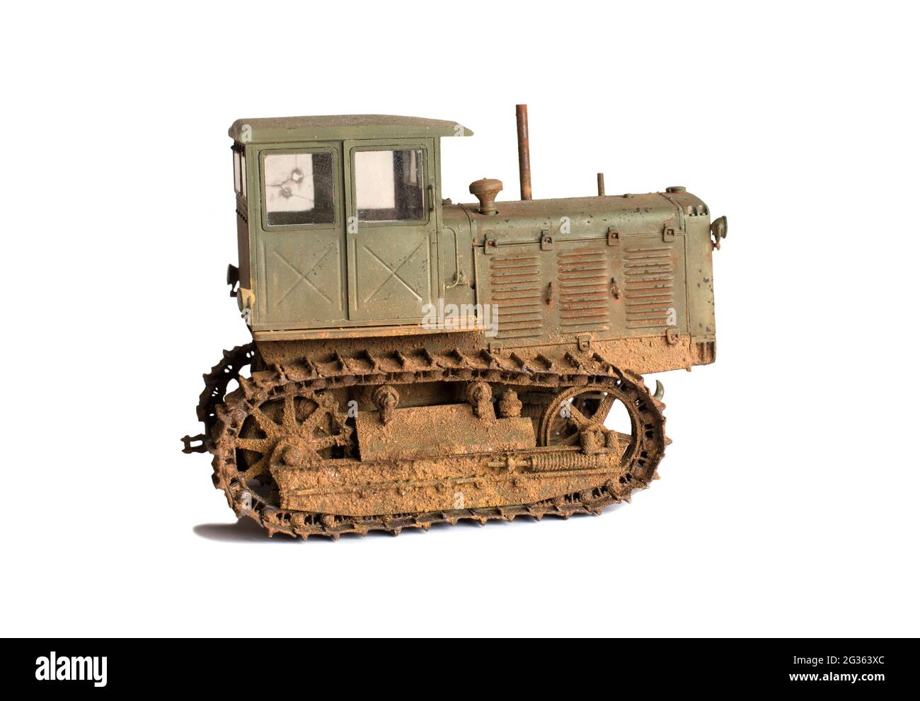 Scale model of old vehicle Stock Photo - Alamy