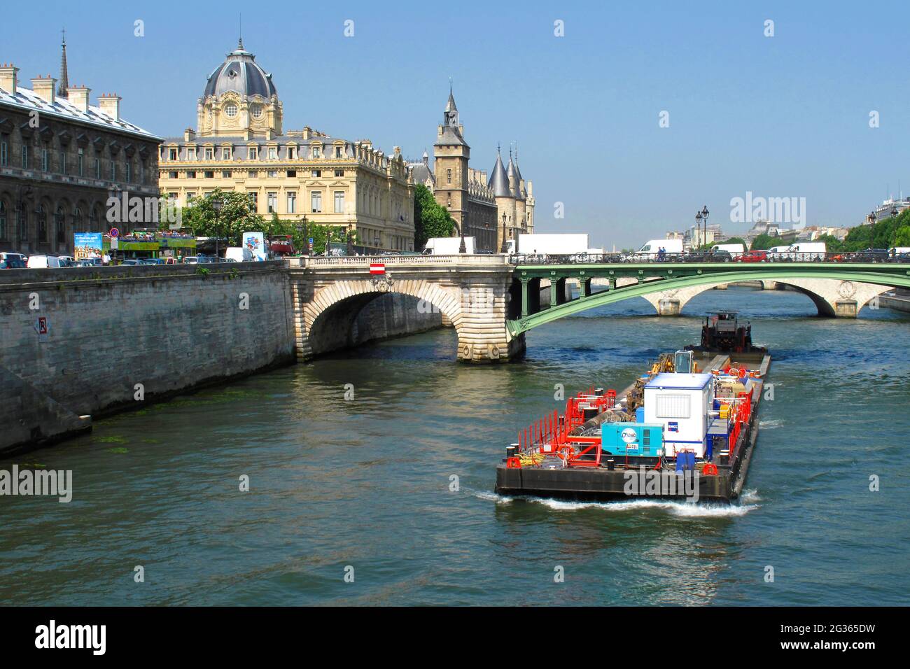 Cityscape View, Seine River, Paris, France, Europe Stock Photo - Alamy
