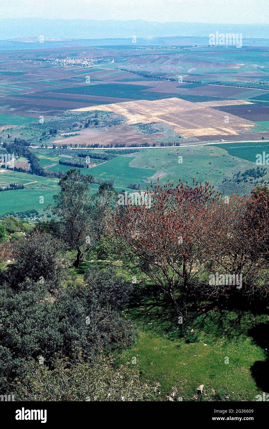 PANORAMICA DESDE EL MONTE TABOR - FOTO AÑOS 60. Location: EXTERIOR ...