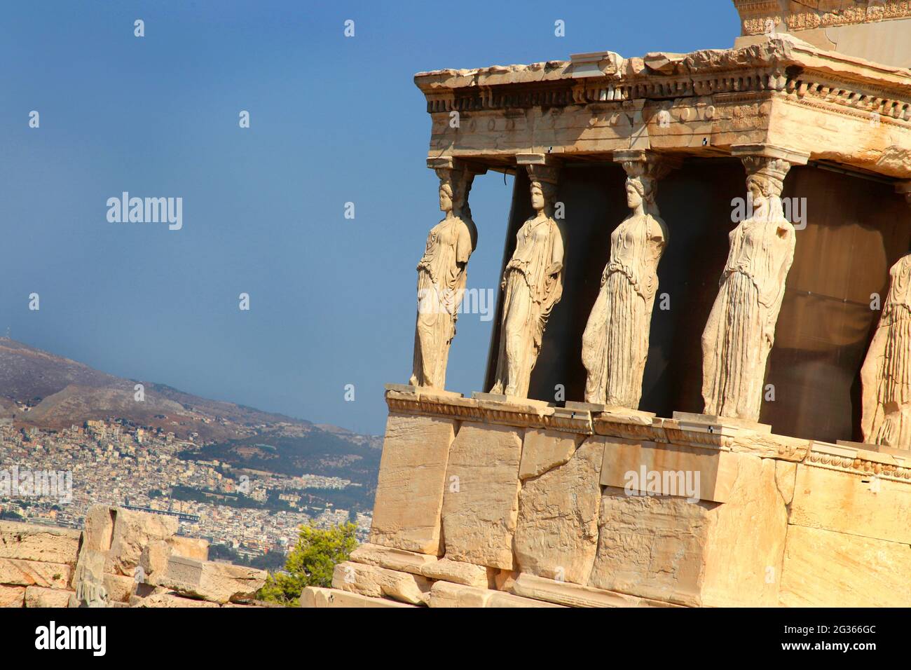 Parthenon Archaeological Site, Acropolis Ancient Ruins, Athens, Greece ...
