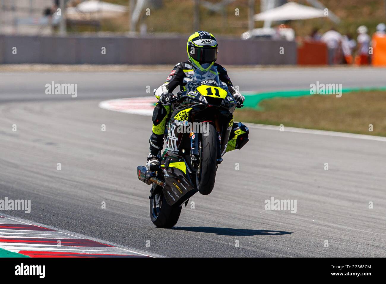 Montmelo, Barcelona, Spain. 13th June, 2021. Alex Escrig from Spain ...