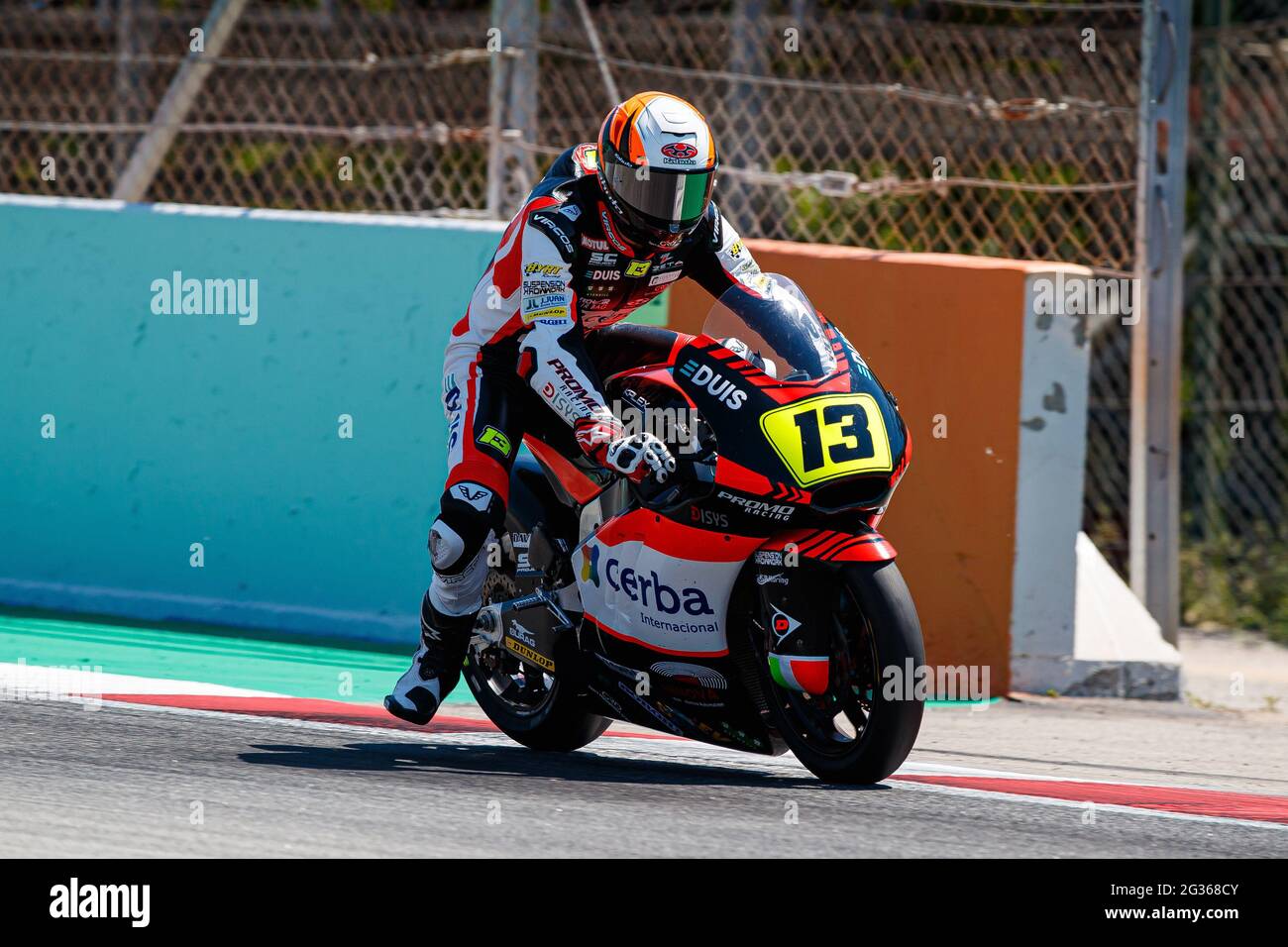 Montmelo, Barcelona, Spain. 13th June, 2021. Mattia Rato from Italia ...