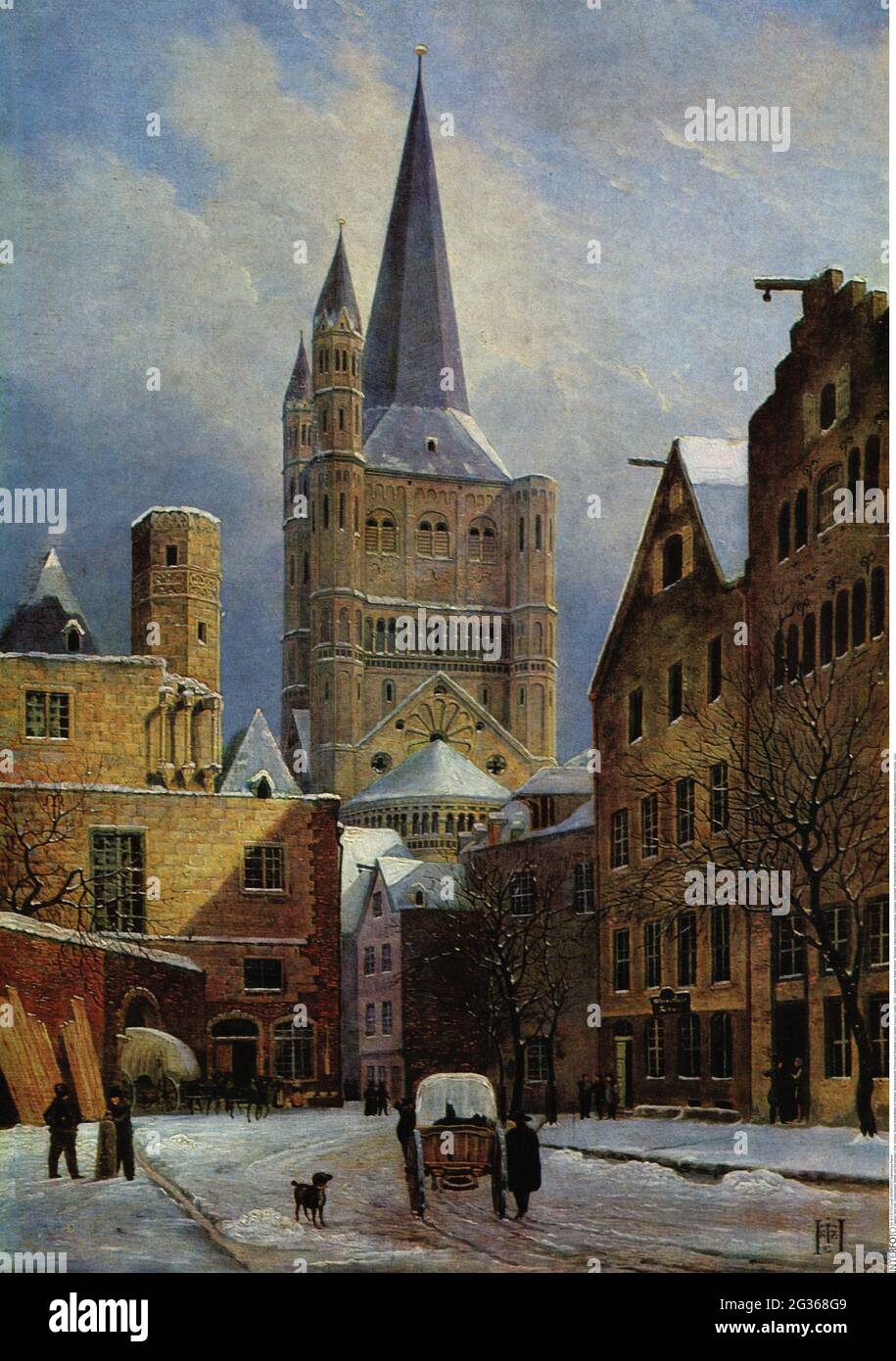 geography / travel historic, Germany, cities and communities, Cologne ...