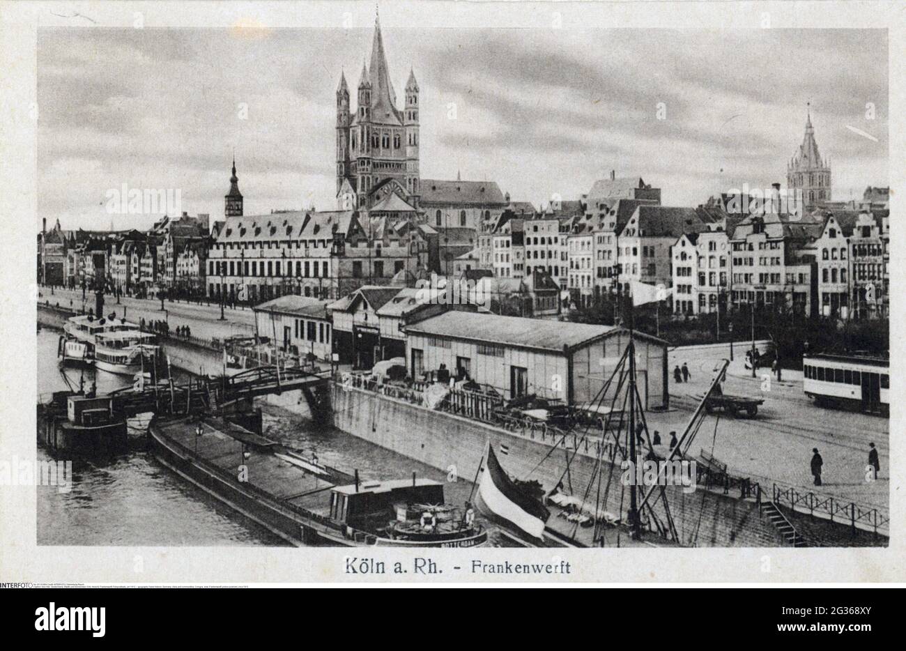 geography / travel historic, Germany, cities and communities, Cologne ...