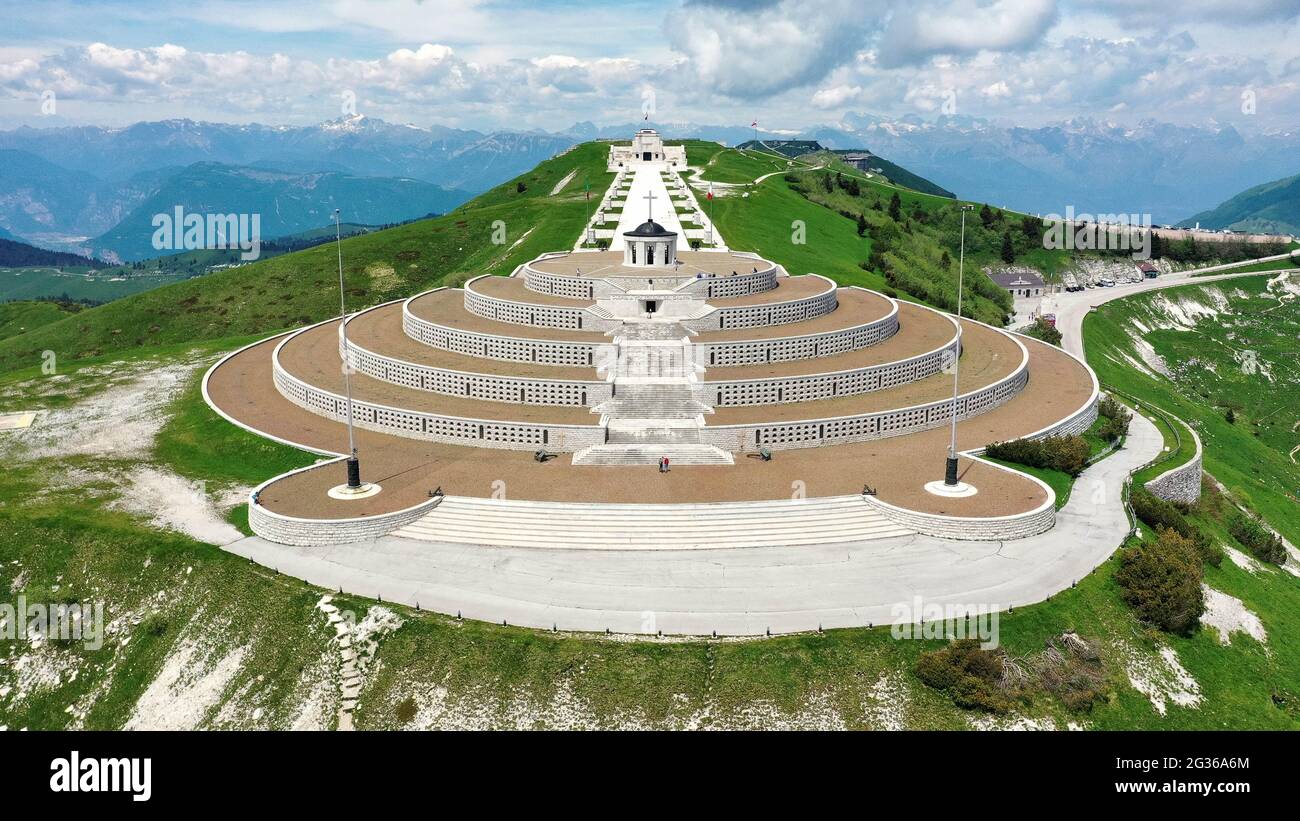 Military shrine of mount grappa hi-res stock photography and images - Alamy