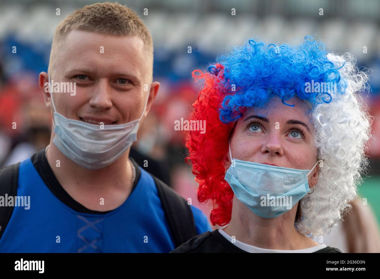 Euro 2020 football fans hi-res stock photography and images - Alamy
