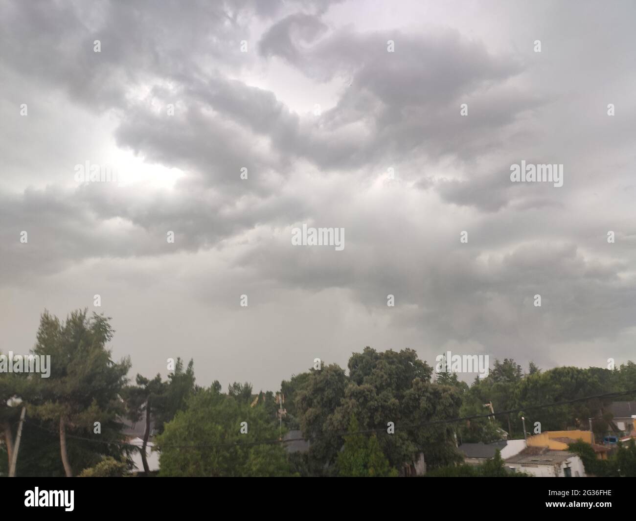 Gray Cloudy Sky Rain