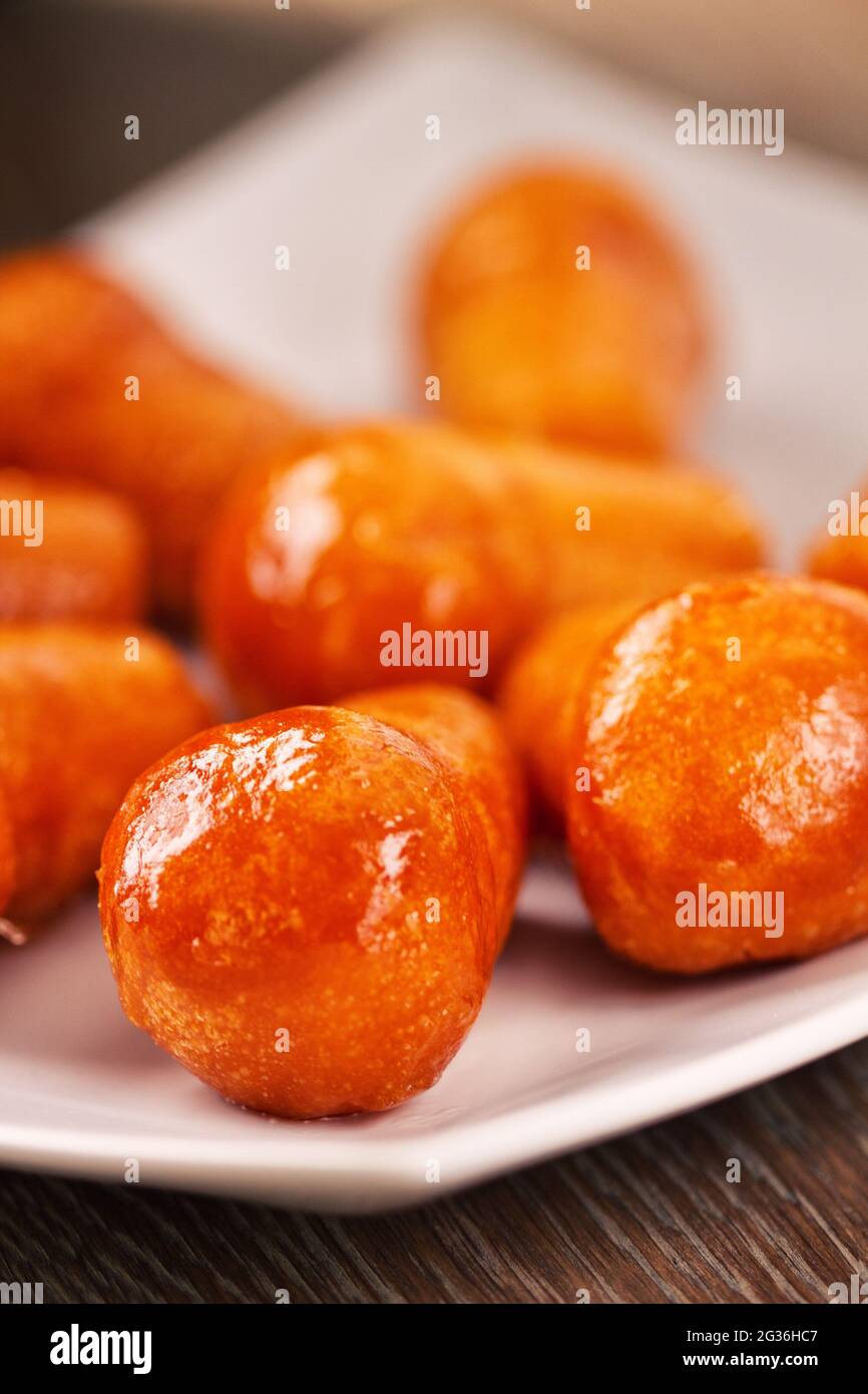 Neapolitan Baba Au Rum. High quality photo Stock Photo - Alamy