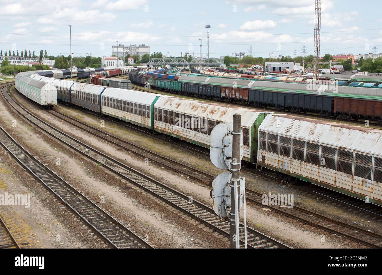 Rail Classification Yard High Resolution Stock Photography and Images ...