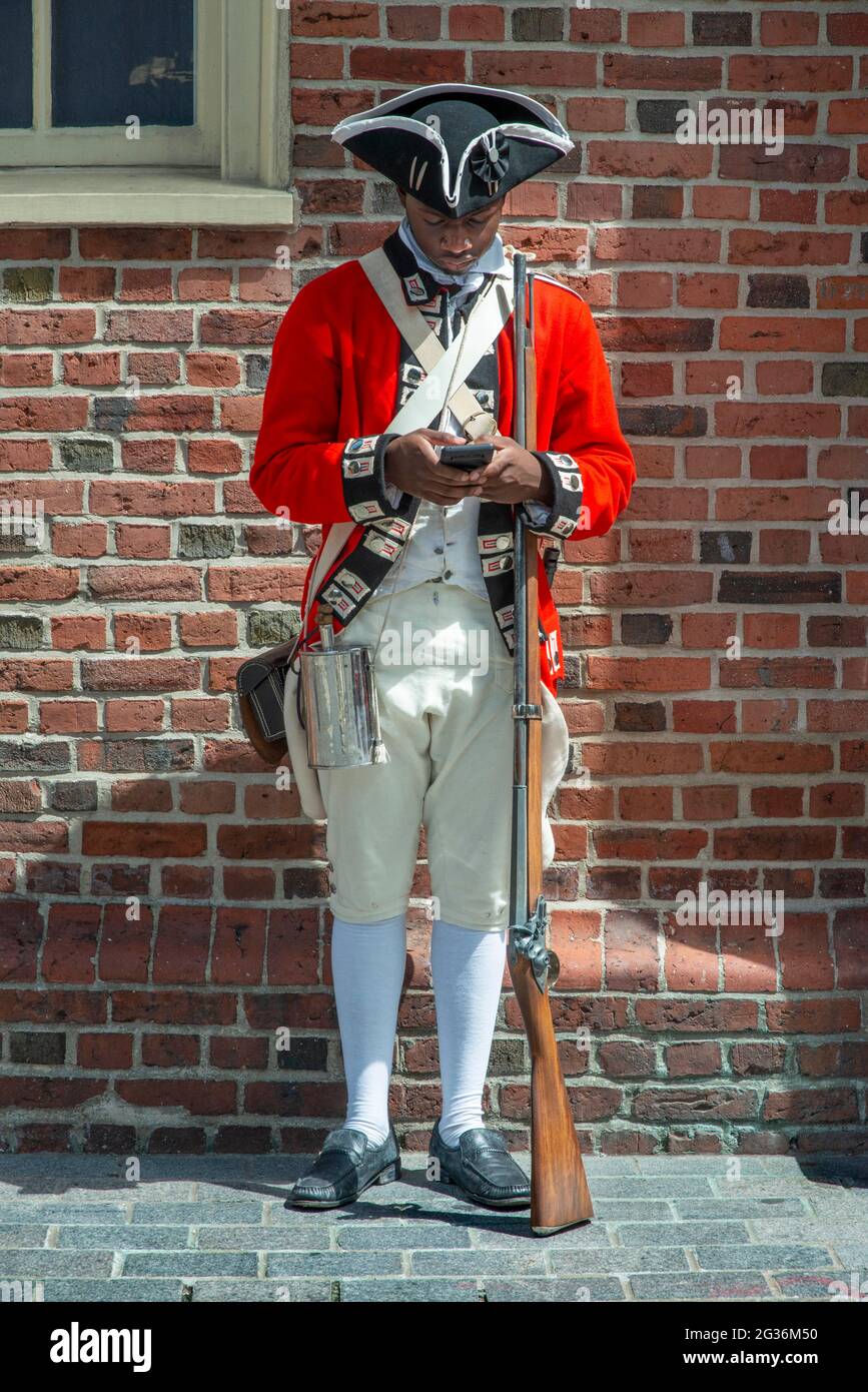 Boston Harborfest Redcoats Soldiers dressed in British Army Uniform ...