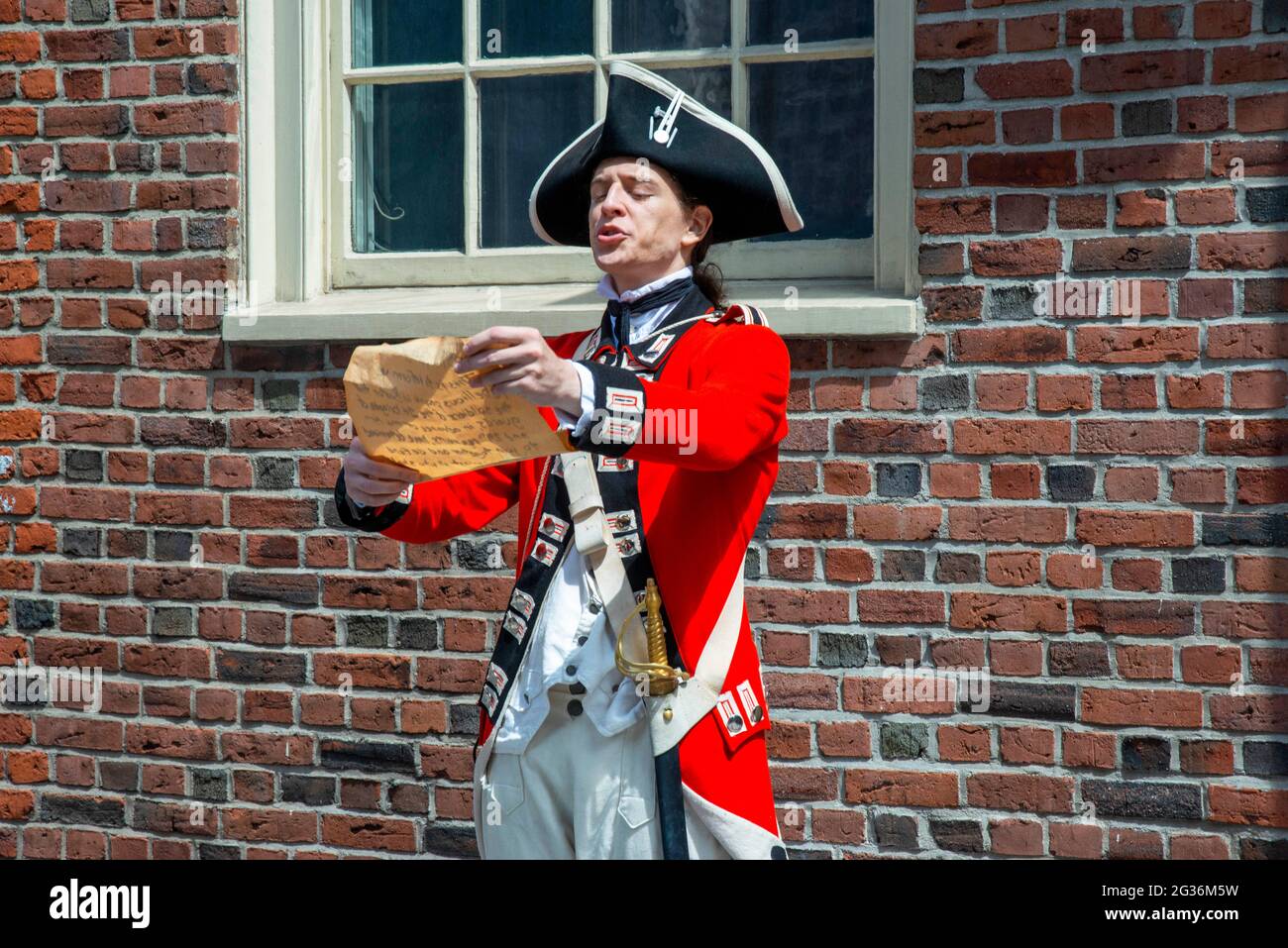 Boston Harborfest Redcoats Soldiers dressed in British Army Uniform ...