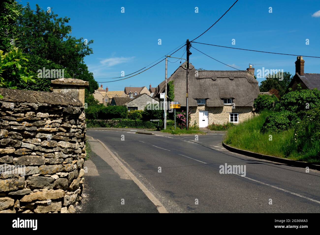 Tackley village, Oxfordshire, England, UK Stock Photo - Alamy