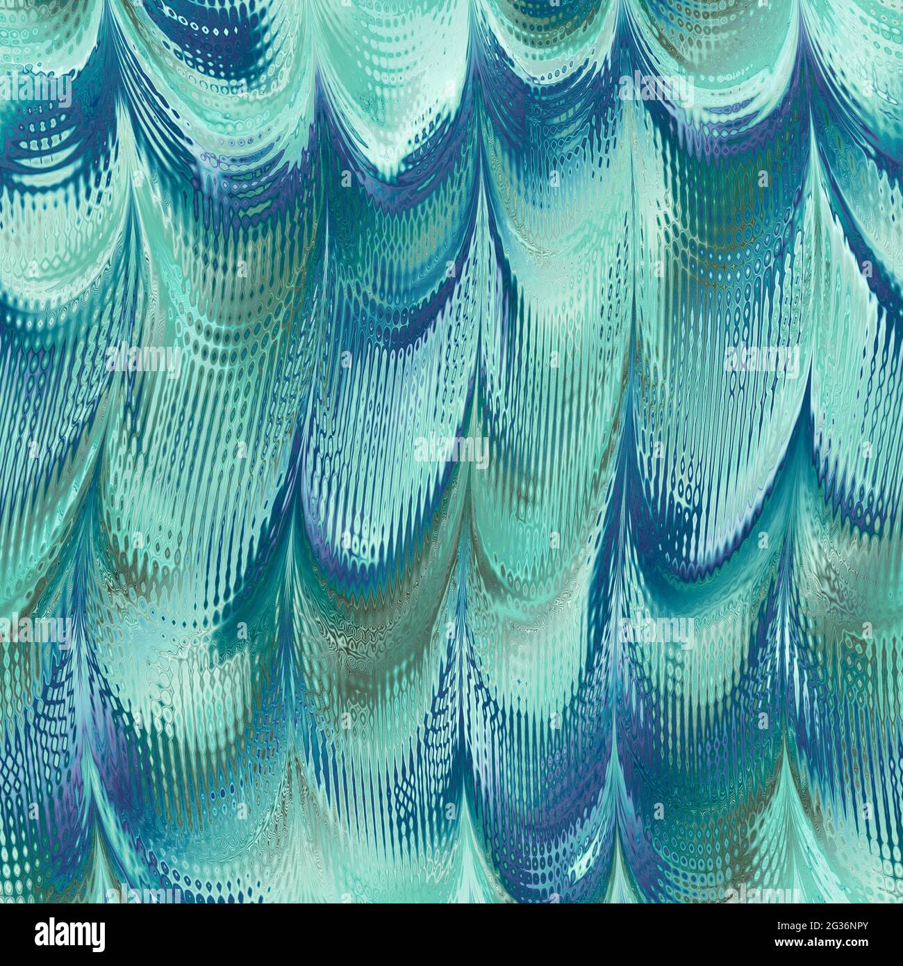 Artistic illustration of Mother of Pearl wavy pattern. Iridescent ...