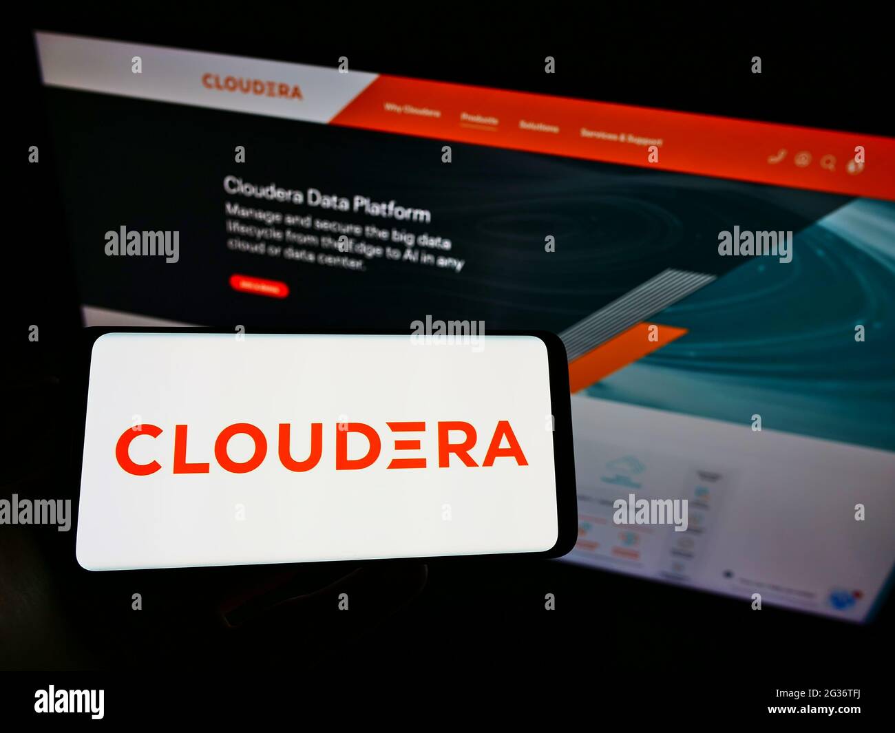 Cloudera background hi-res stock photography and images - Alamy