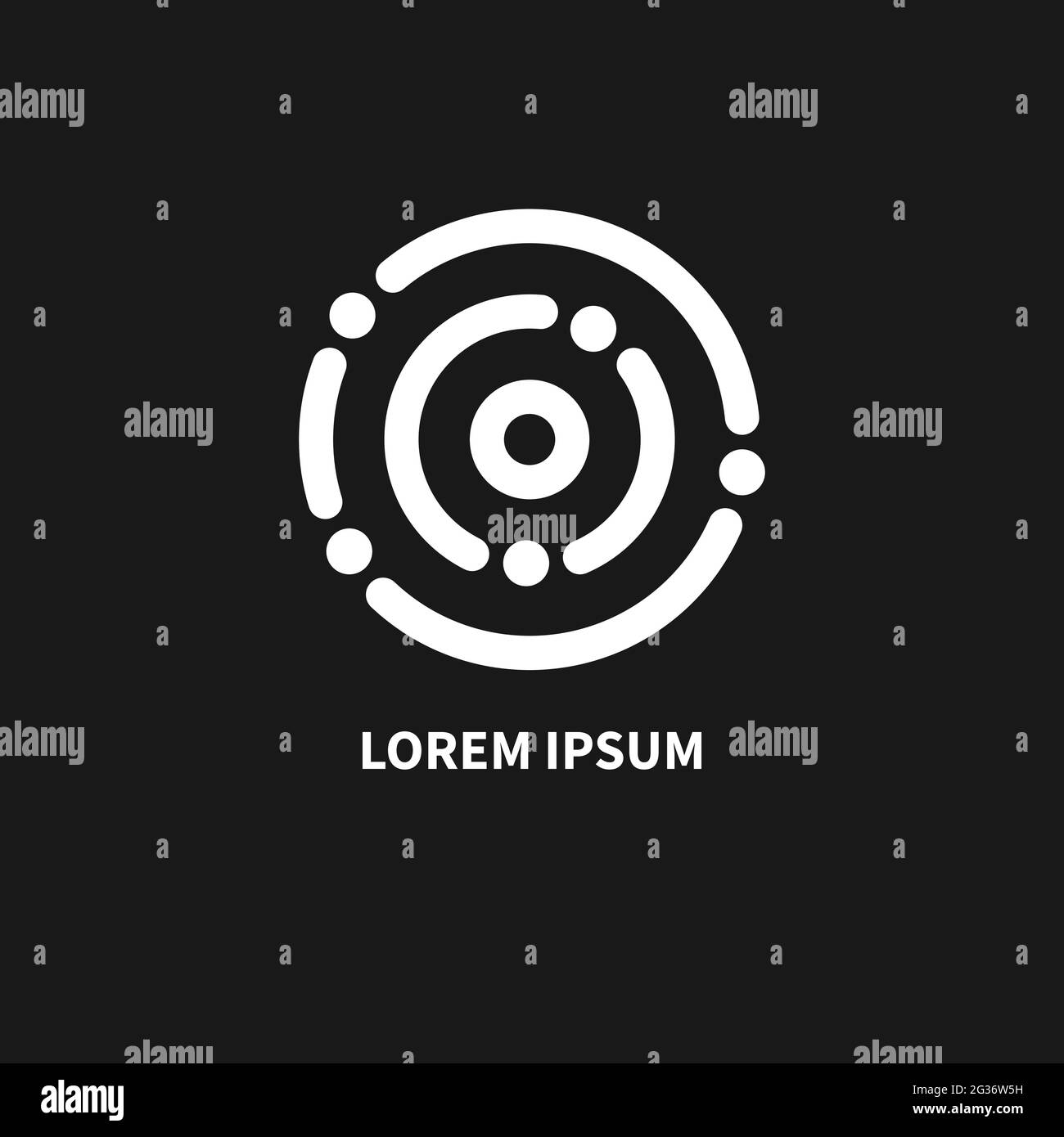 Unity sign. Geometric business icon. Company minimal flat symbol ...