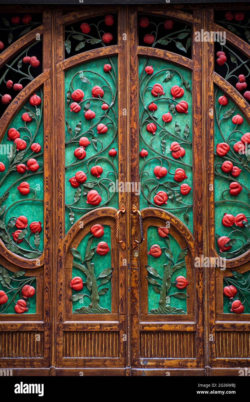 Italy Piedmont Turin Liberty Door ( Portone del Melograno ) in Via ...