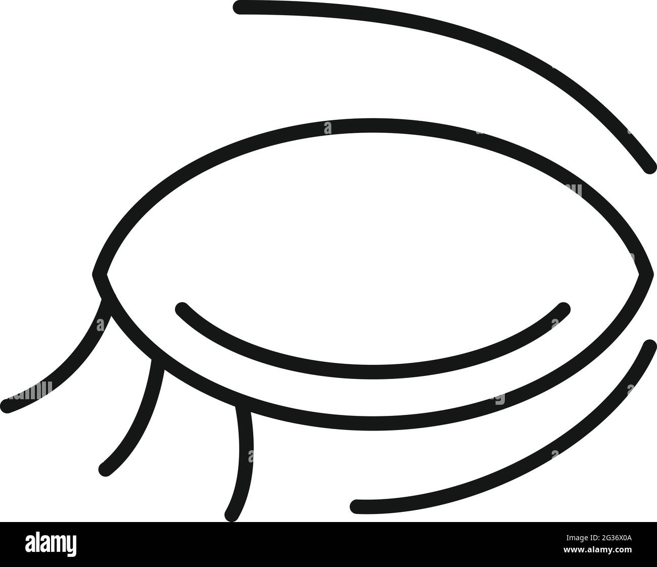 Eye skin lifting icon, outline style Stock Vector Image & Art - Alamy