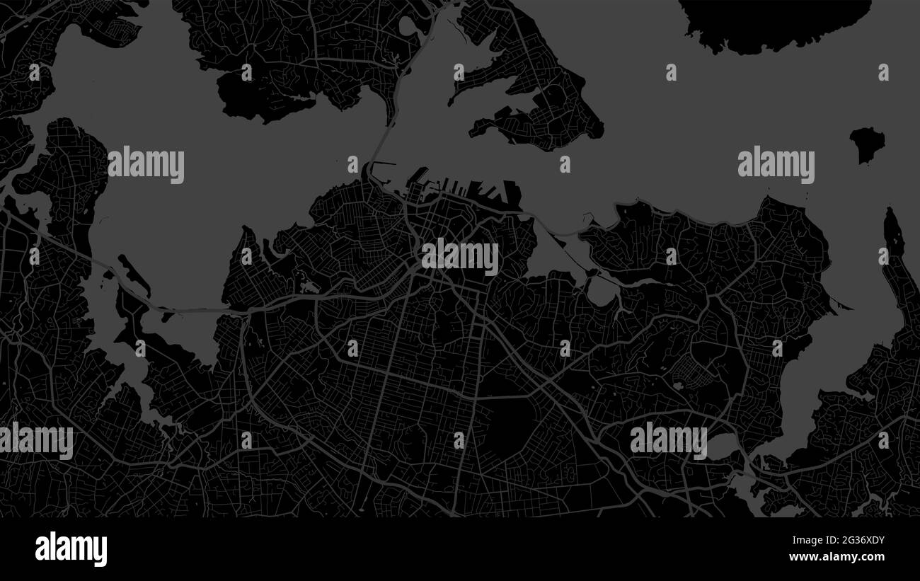 Auckland map hi-res stock photography and images - Alamy