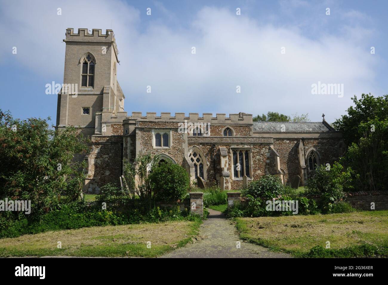 St Mary Magdalene Church, Dunton, Bedfordshire Stock Photo - Alamy