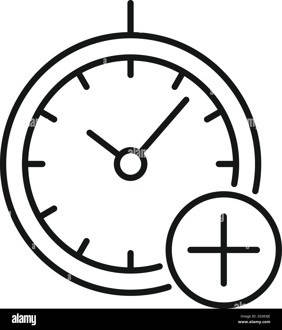 Time psychological therapy icon, outline style Stock Vector Image & Art ...