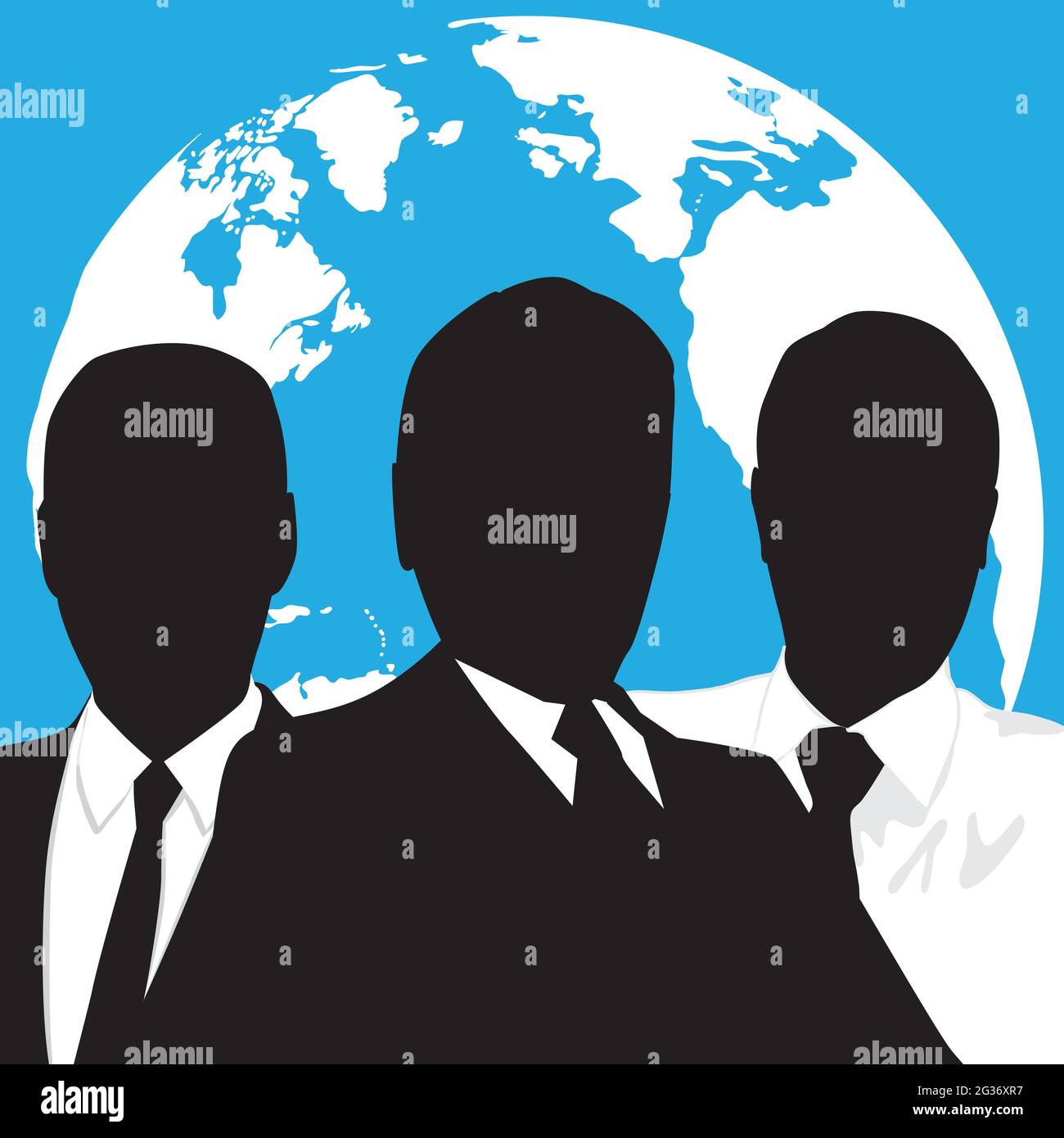 Teamwork, business, group, portrait Stock Vector Images - Alamy
